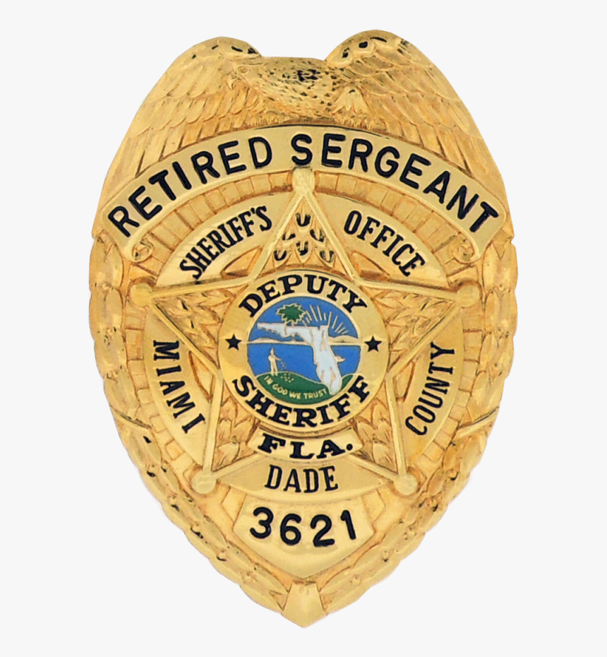 Miami Dade County Custom Badge, HD Png Download , Transparent Png Image ...