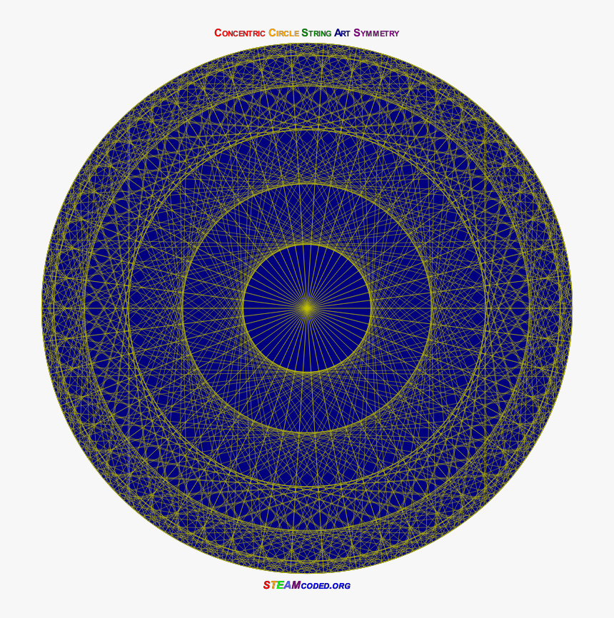 Concentric Circle Symmetry, HD Png Download , Transparent Png Image ...