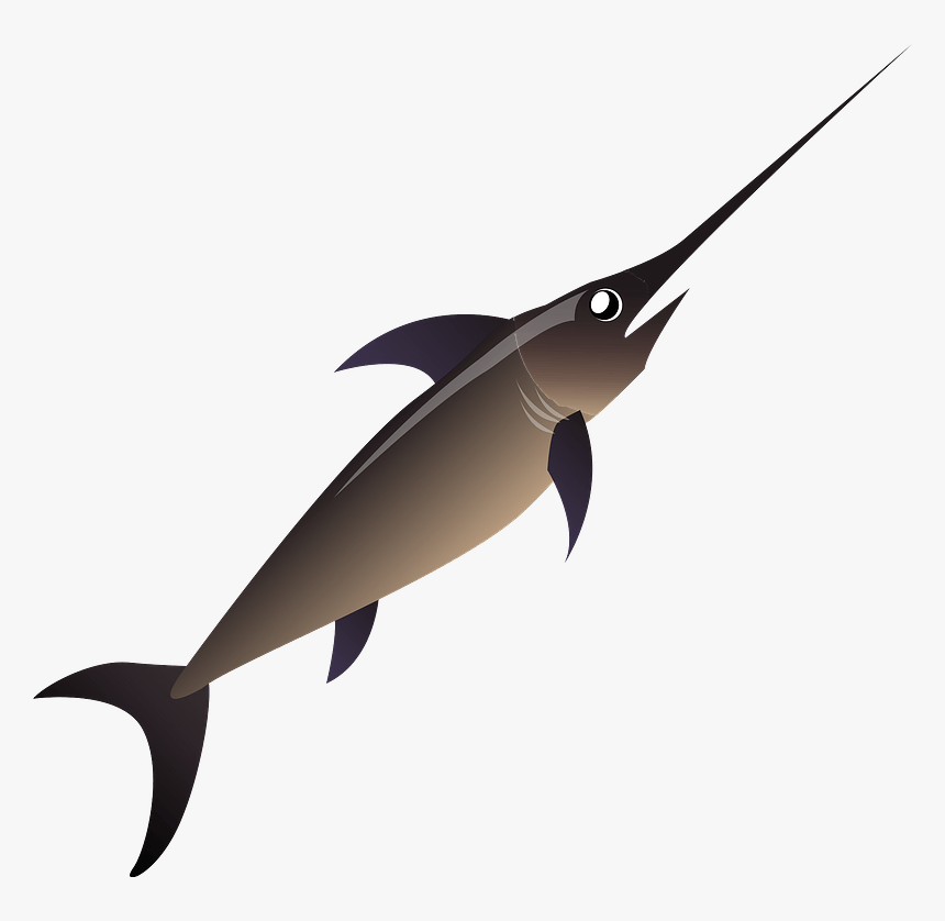 Swordfish Clipart, HD Png Download , Transparent Png Image - PNGitem