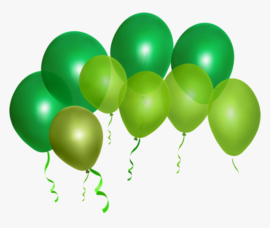 Green Balloon Png, Transparent Png , Transparent Png Image - PNGitem