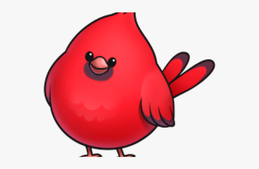 Cartoon Cardinal Bird, HD Png Download , Transparent Png Image - PNGitem