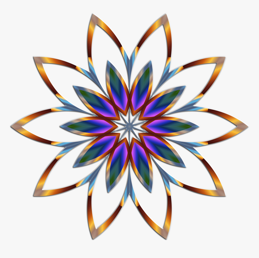 Pretty Flower 3 Clip Arts, HD Png Download , Transparent Png Image ...