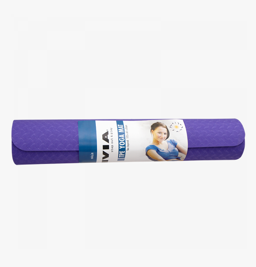 Yoga Mat Tpe Two Layer, HD Png Download , Transparent Png Image - PNGitem