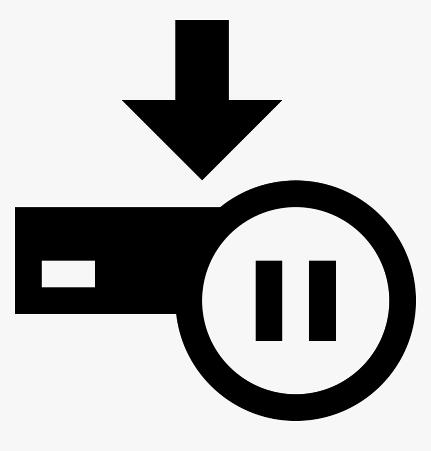 Download Pause Button Comments, HD Png Download , Transparent Png Image ...