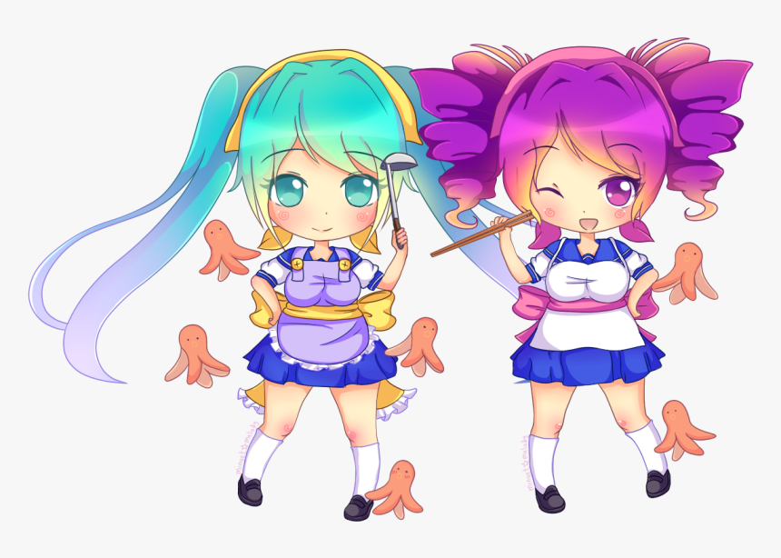 Yandere Simulator Kokona And Saki , Png Download, Transparent Png ...