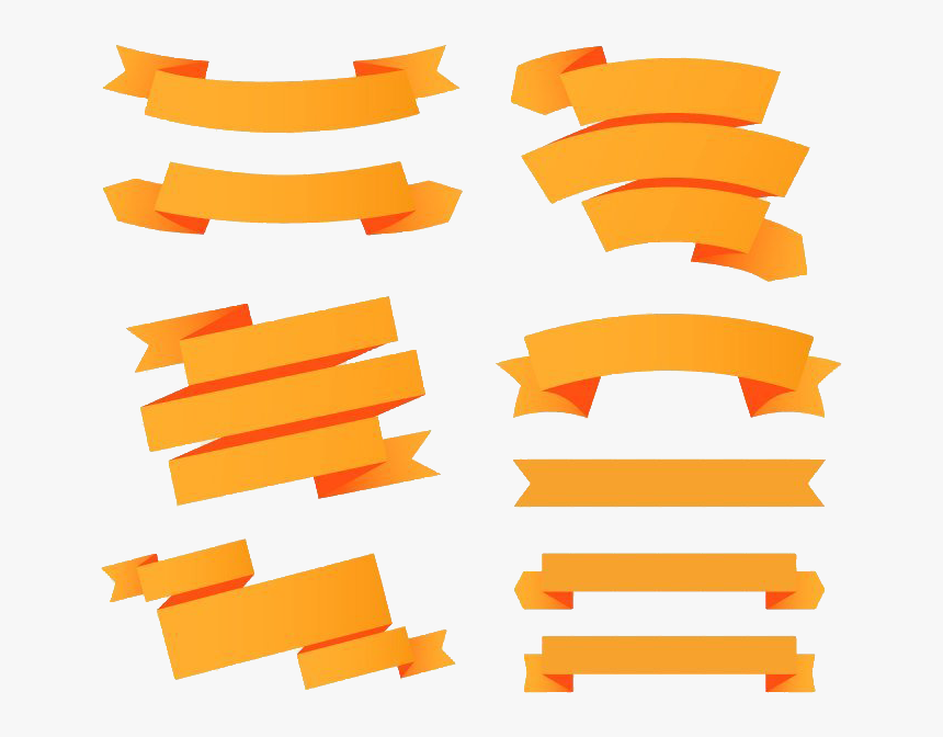 Ribbon Banner Transparent, HD Png Download , Transparent Png Image ...