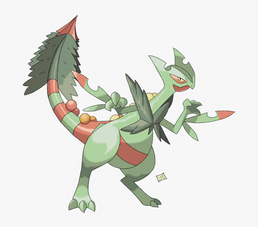 Sceptile E Mega Sceptile , Png Download, Transparent Png , Transparent ...