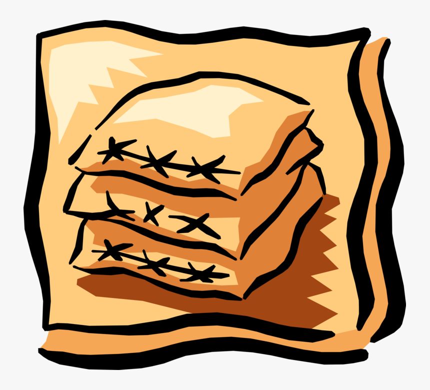Vector Illustration Of Bags Of Wheat Grain Of Cereal, HD Png Download ...