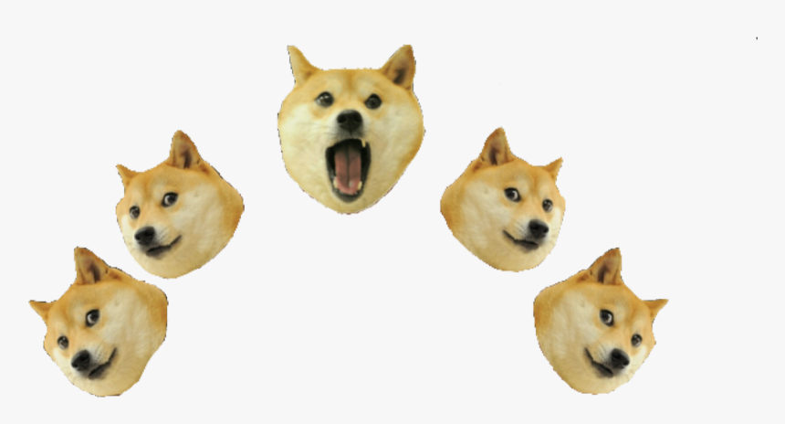 #crown #dogecrown #doge #meme #snapchat #snap #snapchatfilter, HD Png ...