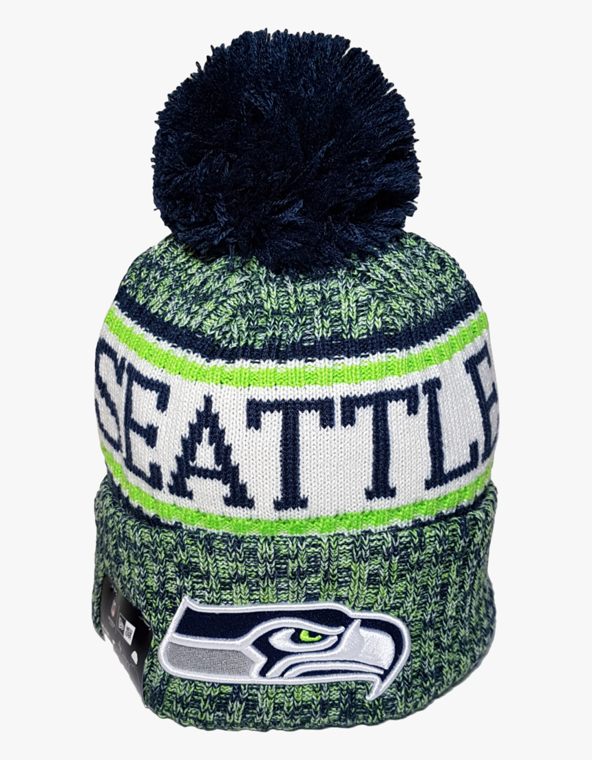 Seattle Seahawks Nfl 18 Sideline Pom Toque More Than, HD Png Download ...