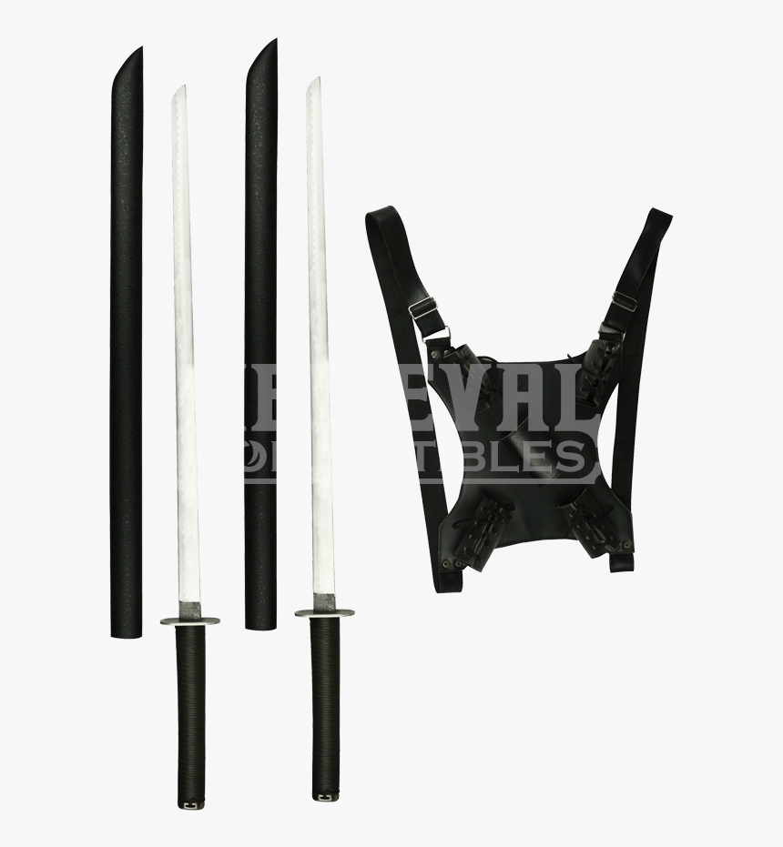 Double Ninja Sword Set, HD Png Download , Transparent Png Image - PNGitem