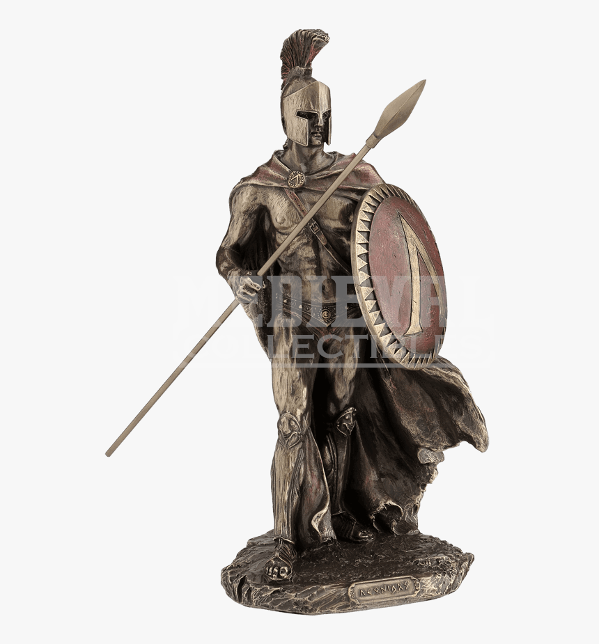 Leonidas With Spear Statue, HD Png Download , Transparent Png Image ...