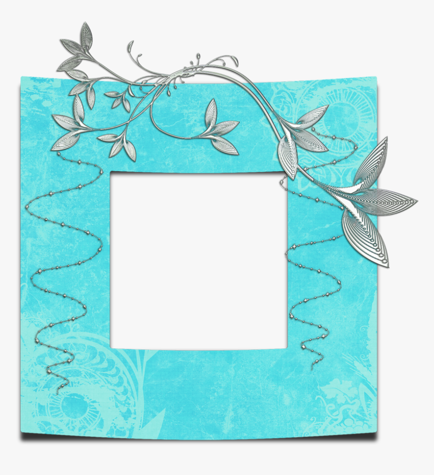 Frame Blue Cute Png , Png Download, Transparent Png , Transparent Png ...
