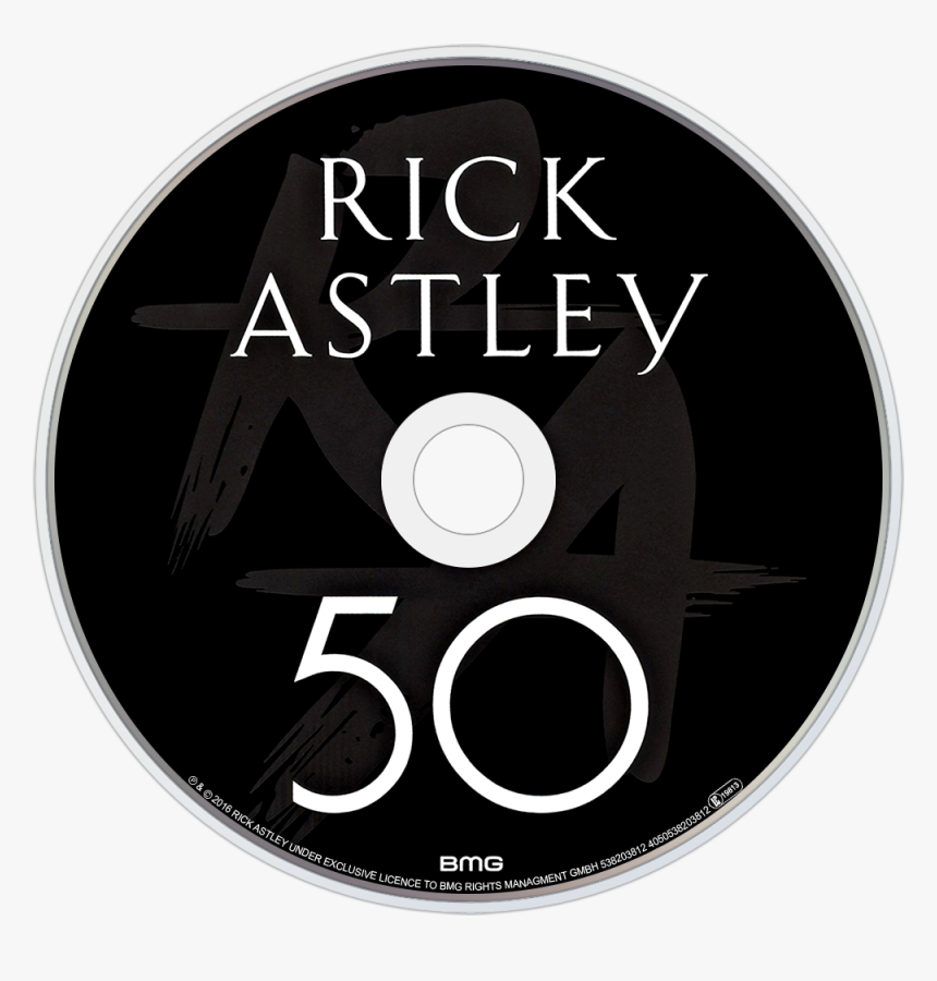 Rick Astley 50 Cd Disc Image, HD Png Download , Transparent Png Image ...