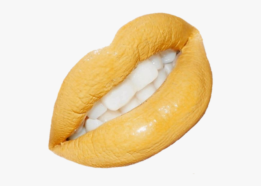 #yellow #lips #makeup #lipstick #png #pngs, Transparent Png ...