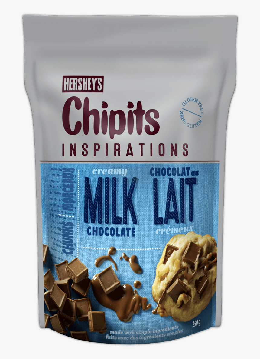 Hershey S Chipits Creamy Milk Chocolate Chunks, HD Png Download ...