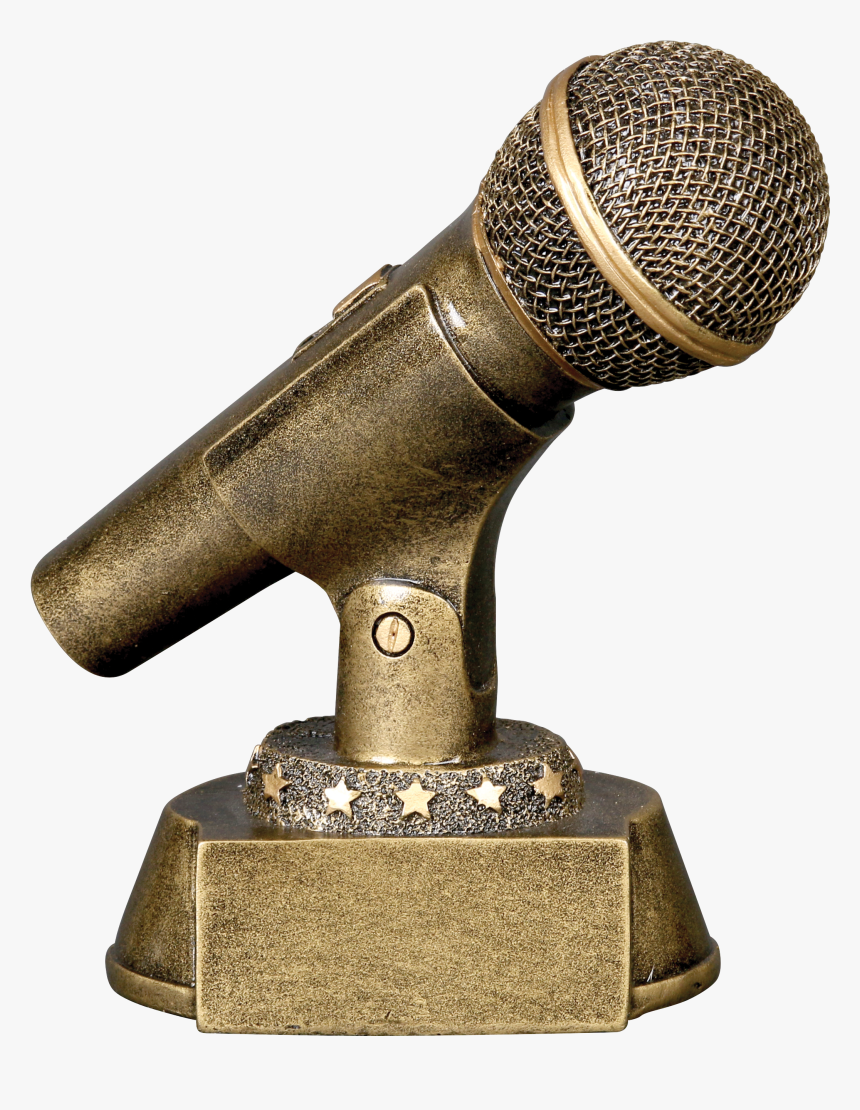Golden Microphone Png, Transparent Png , Transparent Png Image - PNGitem
