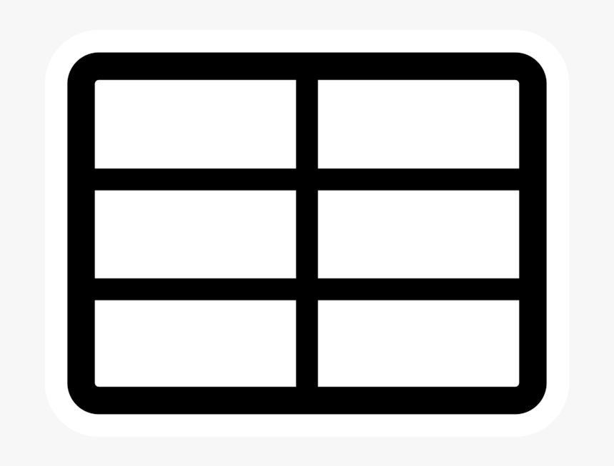Line,square,rectangle - Primary Data Collection Icon, HD Png Download ...