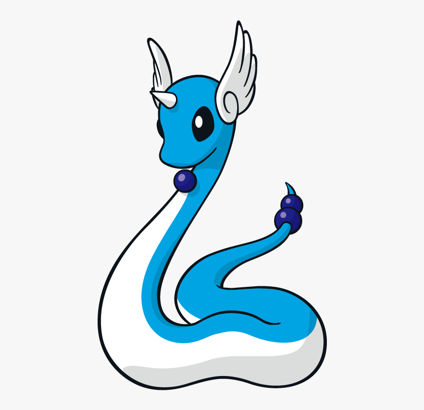 Dragonair Pokemon Character Vector Art - Dragonair Pokemon, HD Png ...