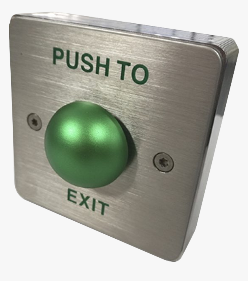 Push To Exit Button - Electronics, HD Png Download , Transparent Png ...