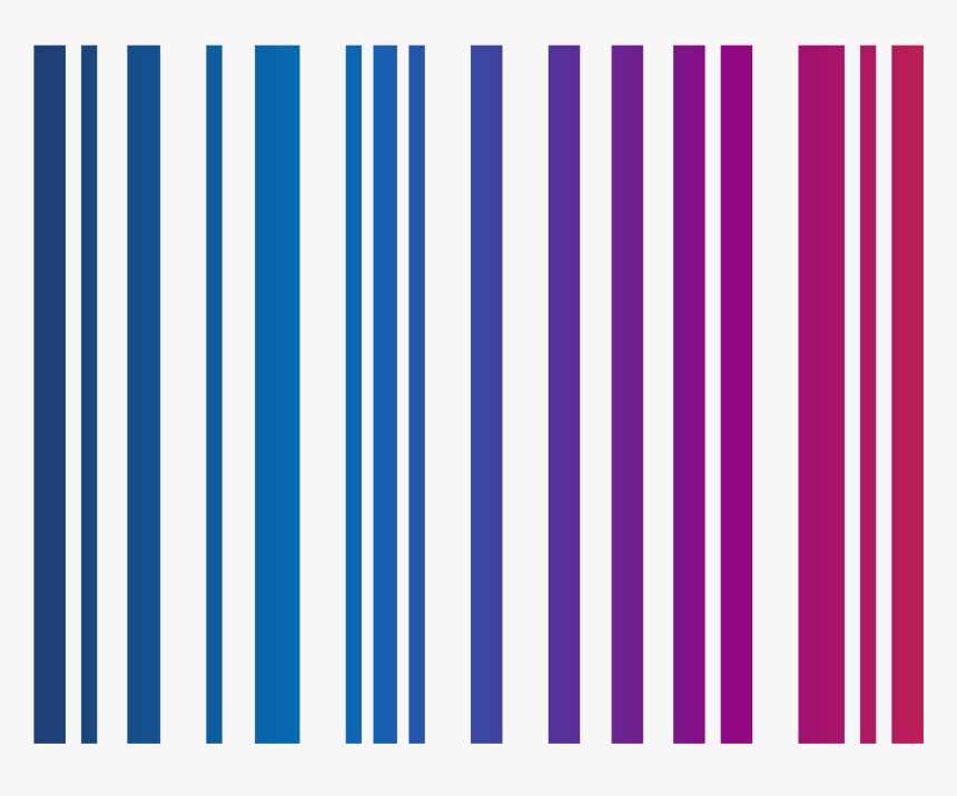 Transparent Fake Barcode Png - Purple Bar Code Png, Png Download ...
