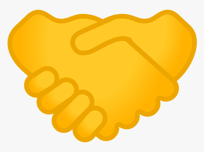 Handshake Icon - Two Hands Shaking Emoji, HD Png Download , Transparent ...
