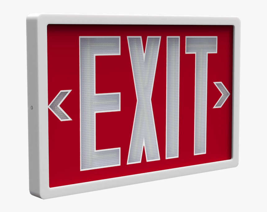Exit Sign Png - Exit Sign, Transparent Png , Transparent Png Image ...