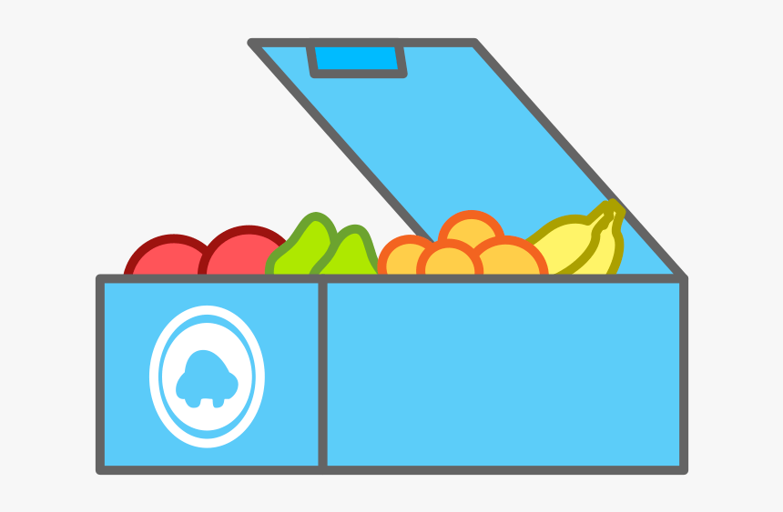 Image Of Cart Icon - Fruits Box Icon, HD Png Download , Transparent Png ...