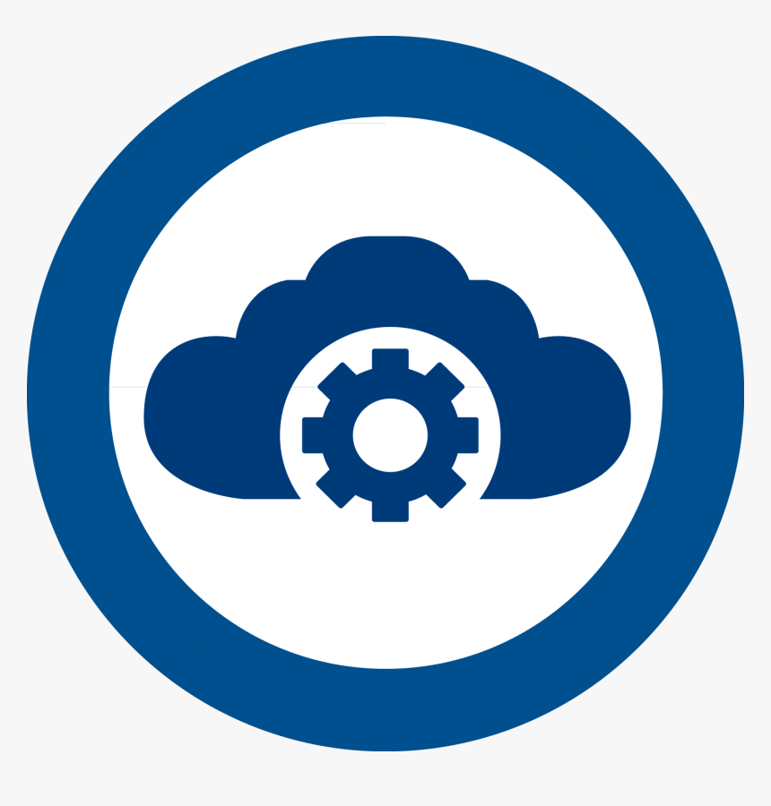 Cloud Icon Dark No Txt White - Cloud Managed Services Icon, HD Png ...