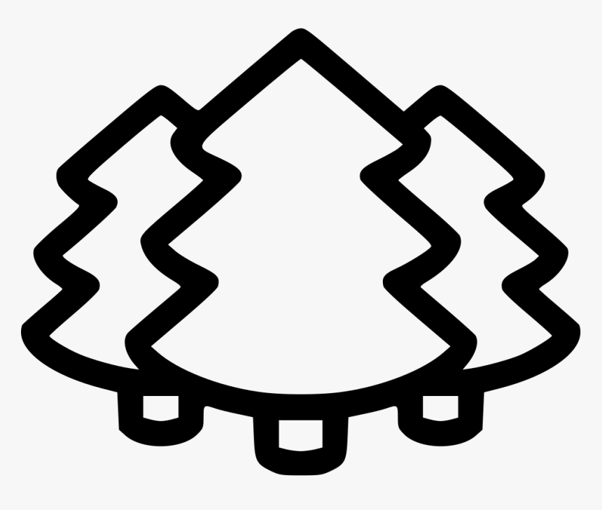 Forest - Forest Icon Png White, Transparent Png , Transparent Png Image ...