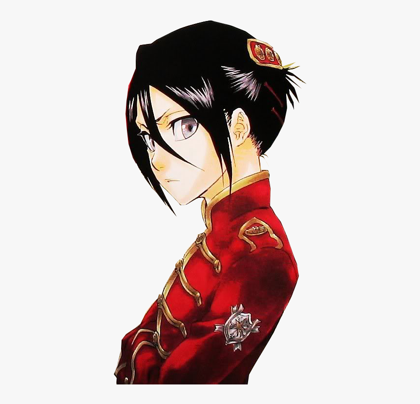 Anime Girl, Bleach, And Render Image - Rukia Kuchiki Red, HD Png ...