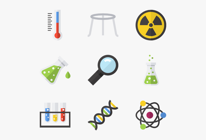 Lab Elements - Laboratory Flat Icon Png, Transparent Png , Transparent ...