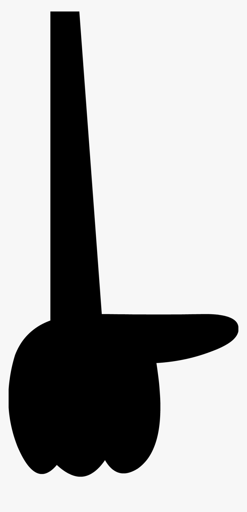 Temporary 19 Arms Clip Library Library Straight Arm - Bfdi Thumbs Up ...