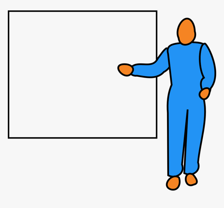 Figure, Man, Pointing, Screen, Whiteboard, Blue - Data Subject Rights ...