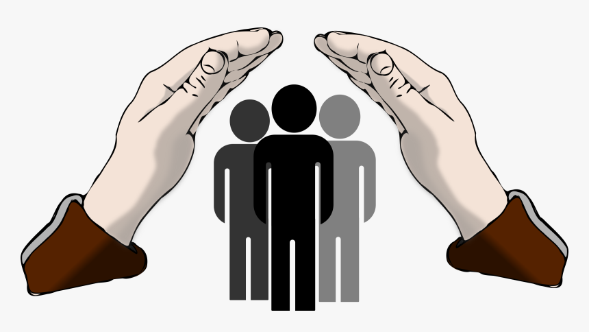 Human Behavior,thumb,arm - Protecting Hand Png, Transparent Png ...