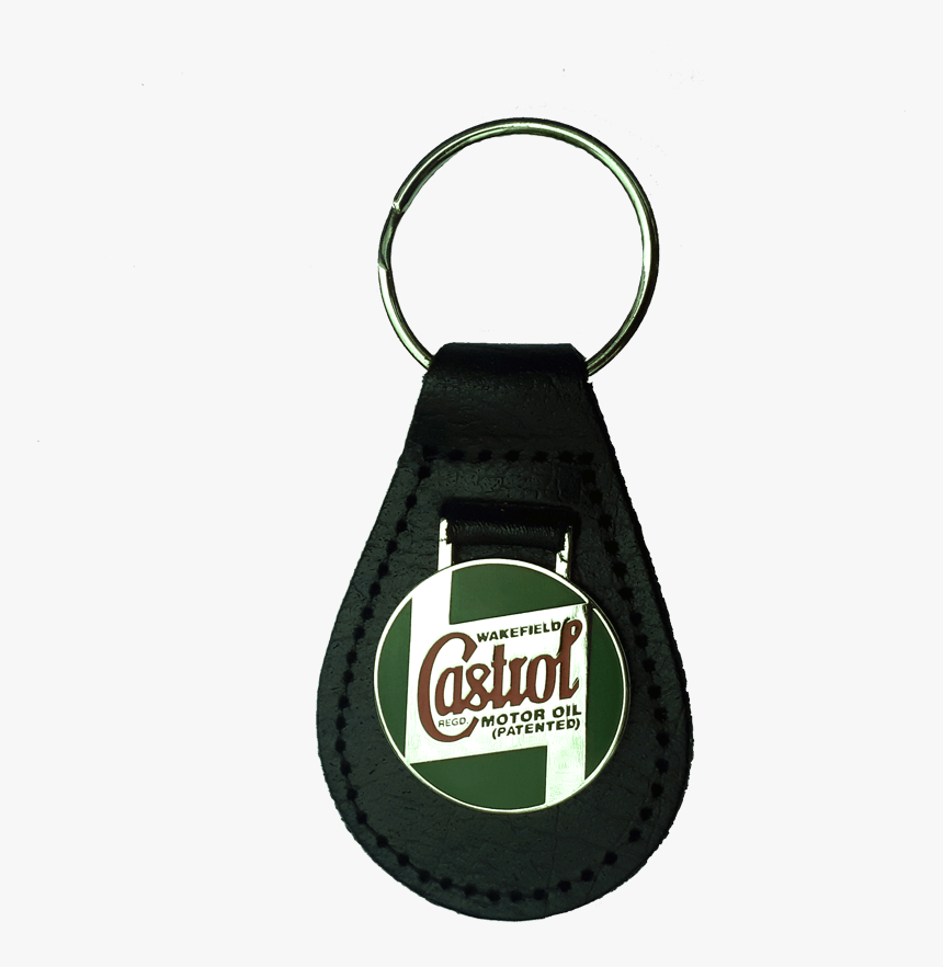 Key Fob A Natural Leather Key Fob, Embellished With - Keychain, HD Png ...