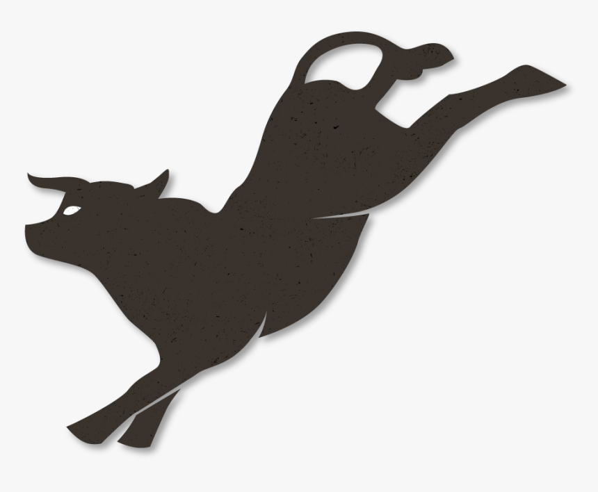 Bucking Bull Clipart