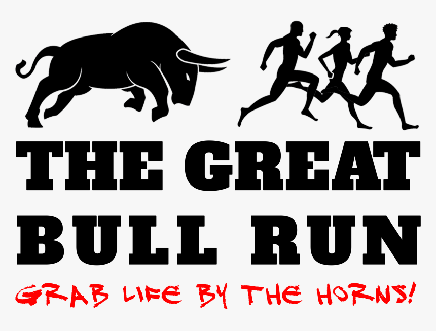 Bull Run Logo Square - Running Of The Bulls, HD Png Download ...