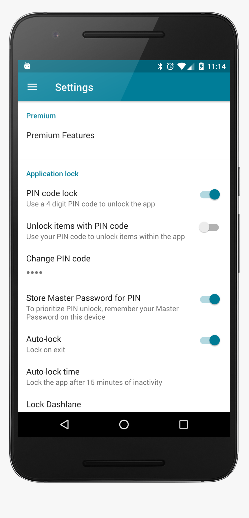 Unknown - Android Settings Screen Design, HD Png Download , Transparent ...