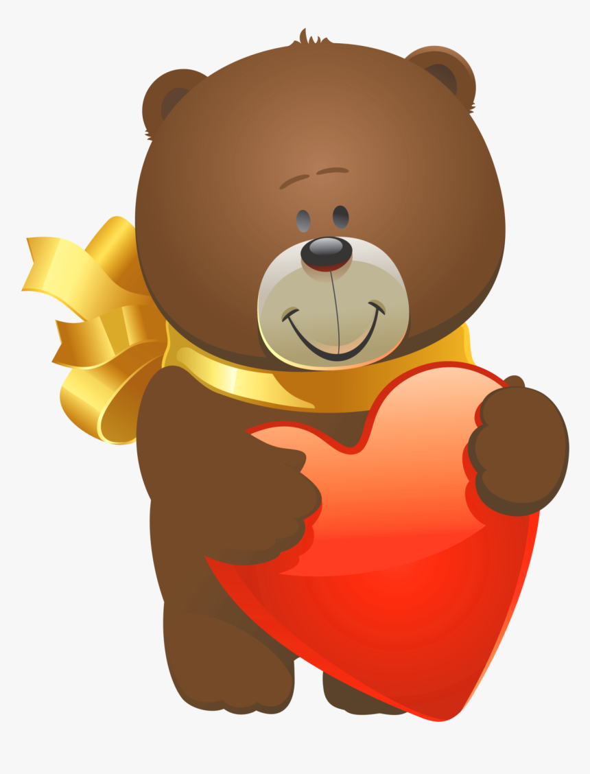 Valentines Teddy Bear Png - Valentines Day Bear Clipart, Transparent ...