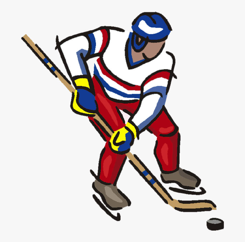 Kid Hockey Player Clipart
