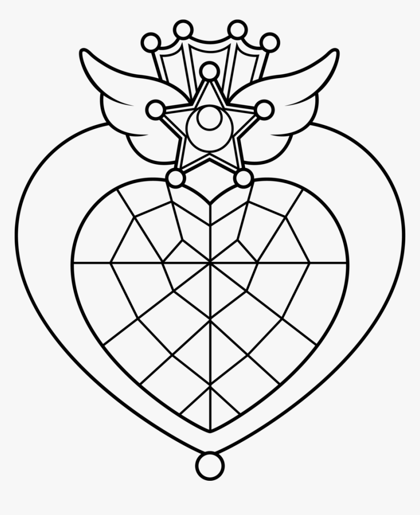 Holy Grail Line Art - Sailor Chibi Moon Compact, HD Png Download ...