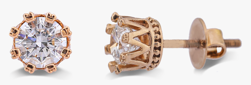 Diamond Crown Stud Set, HD Png Download , Transparent Png Image - PNGitem