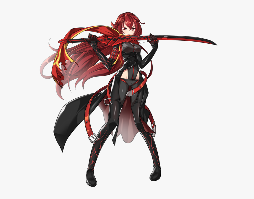 Elesis Does 2 Strikes With Her Sword And Then Starts, HD Png Download ...
