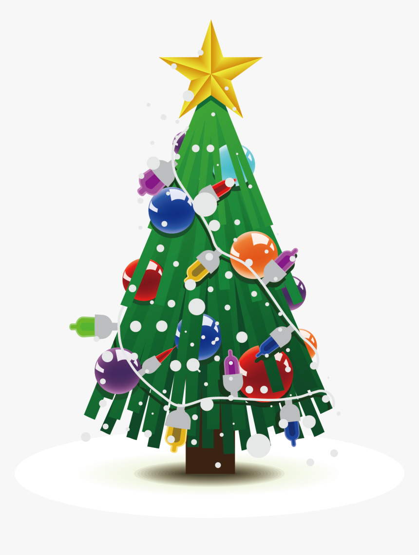 Transparent Christmas Tree Outline Png, Png Download , Transparent Png ...