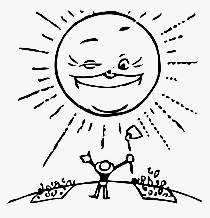 Transparent Sun Drawing Png, Png Download , Transparent Png Image - PNGitem