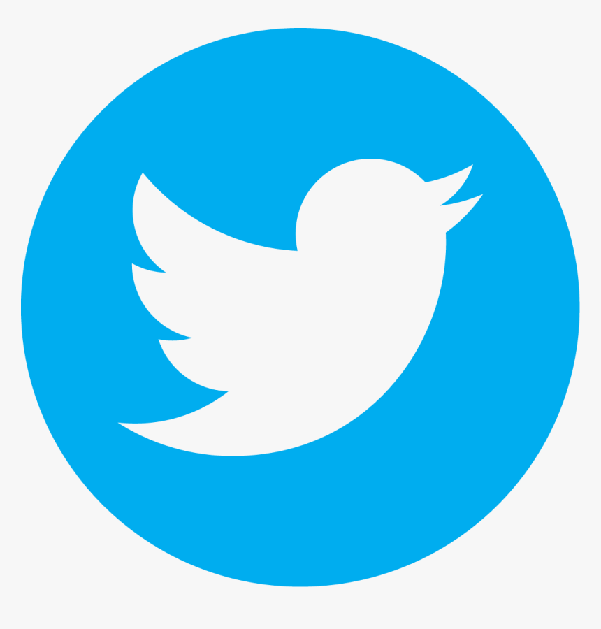 Twitter Round Logo Png Transparent Background, Hd Png, Png Download ...