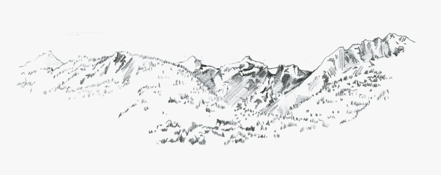 Transparent Mountain Drawing Png, Png Download , Transparent Png Image ...