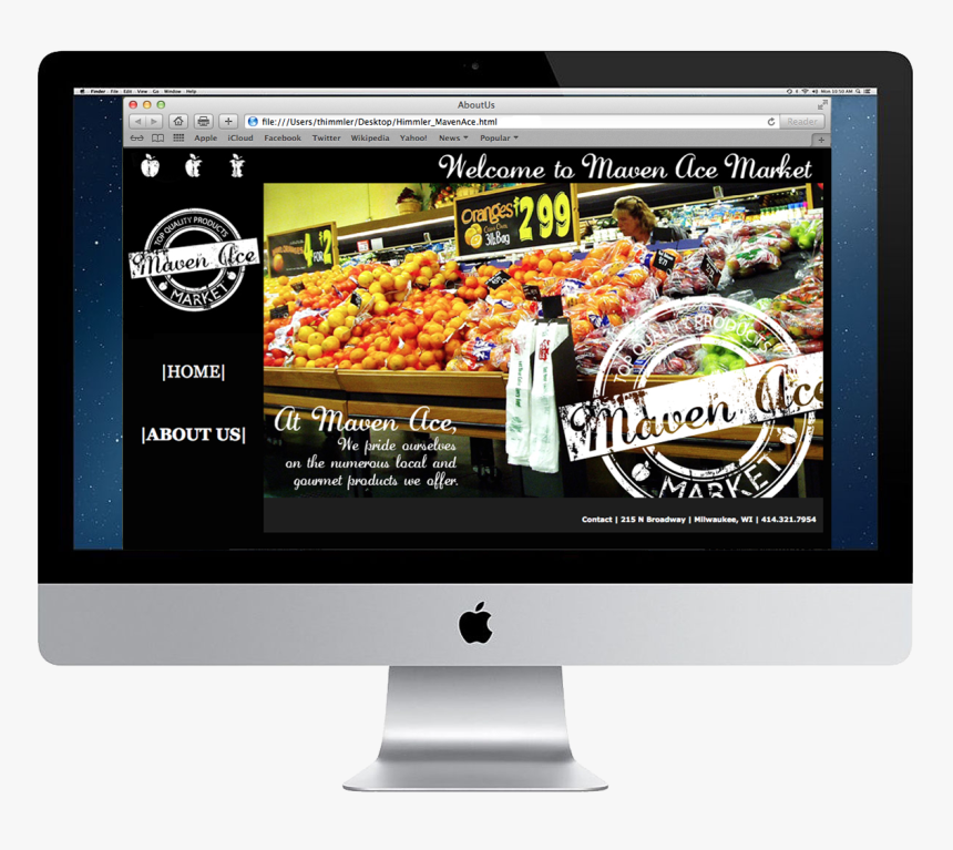 Apple Mac Screen For Presentation , Png Download, Transparent Png ...