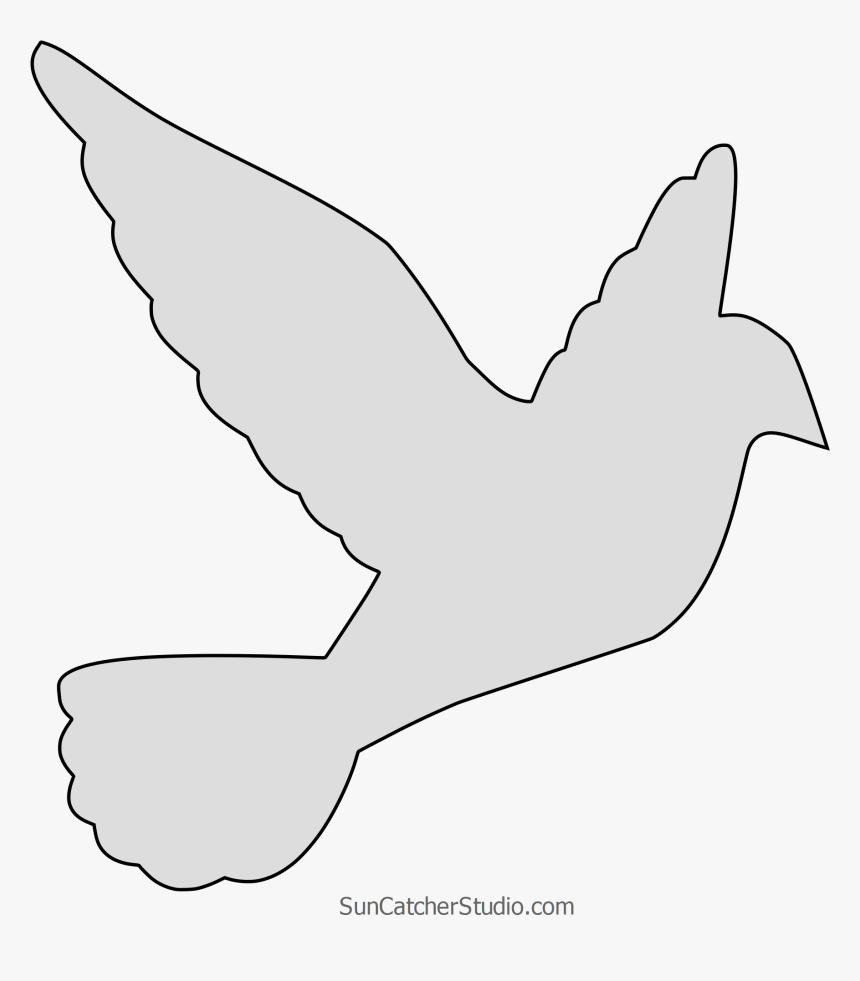 Dove Pattern Template